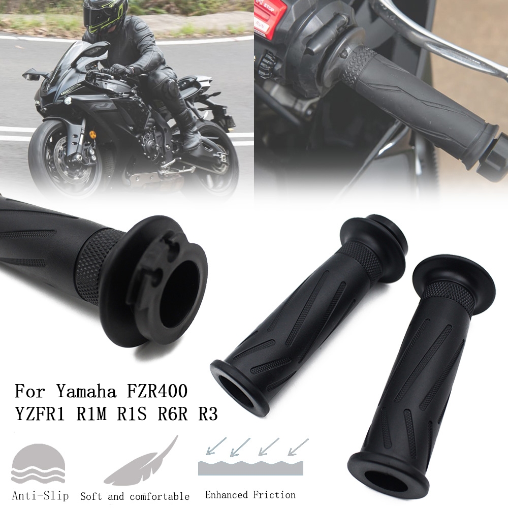 Motorcycle 22mm Universal Handle Grips for Yamaha FZR400 YZF R1 R1M R1S ...