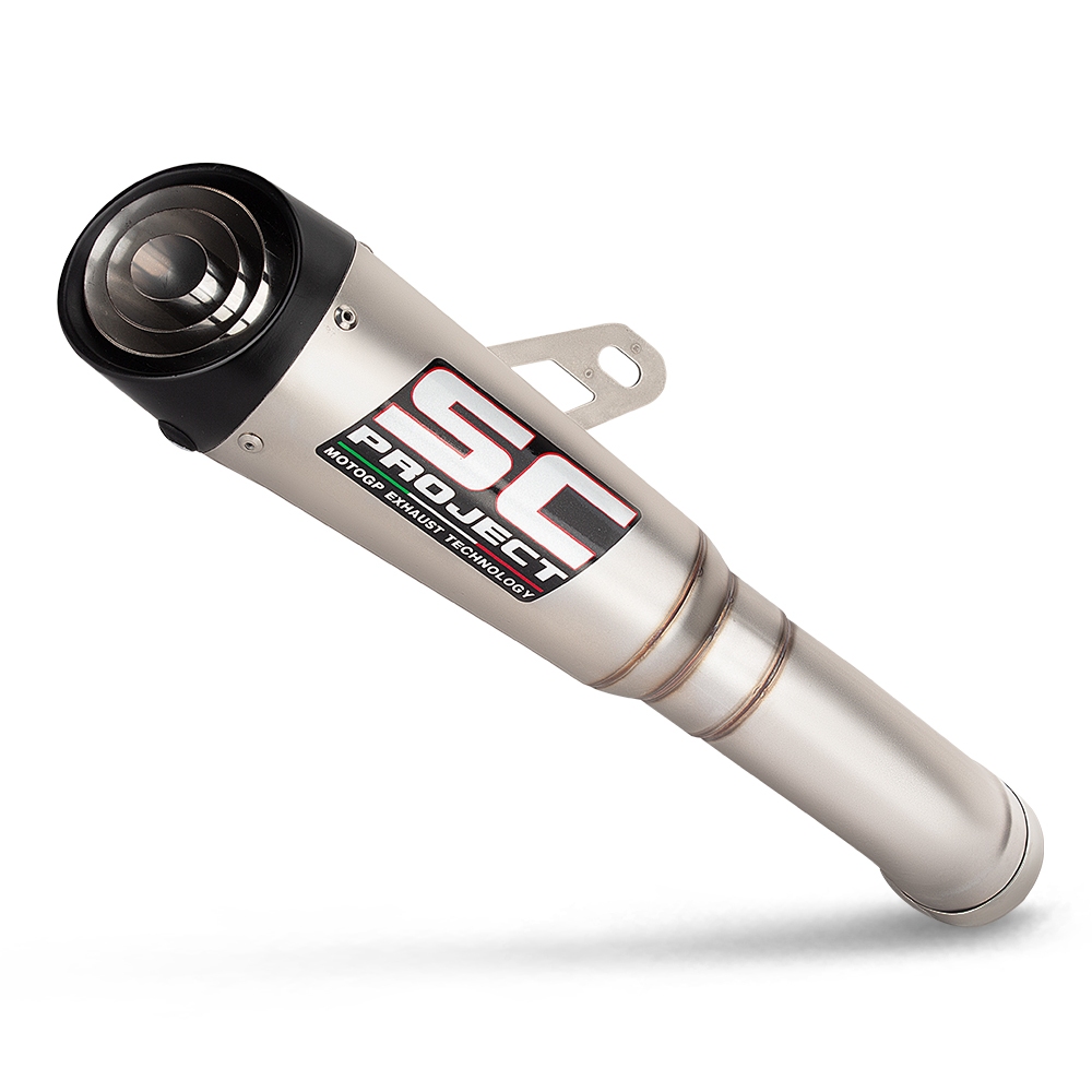 【With DB killer】60mm/2.5 inch Sc Project S1 racing line slip on for ...