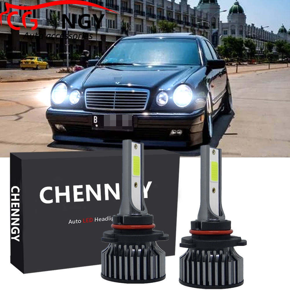 FOR Mercedes W210 E Class 1995 to 2002 - 2 Pcs/Set LED White 6000K ...