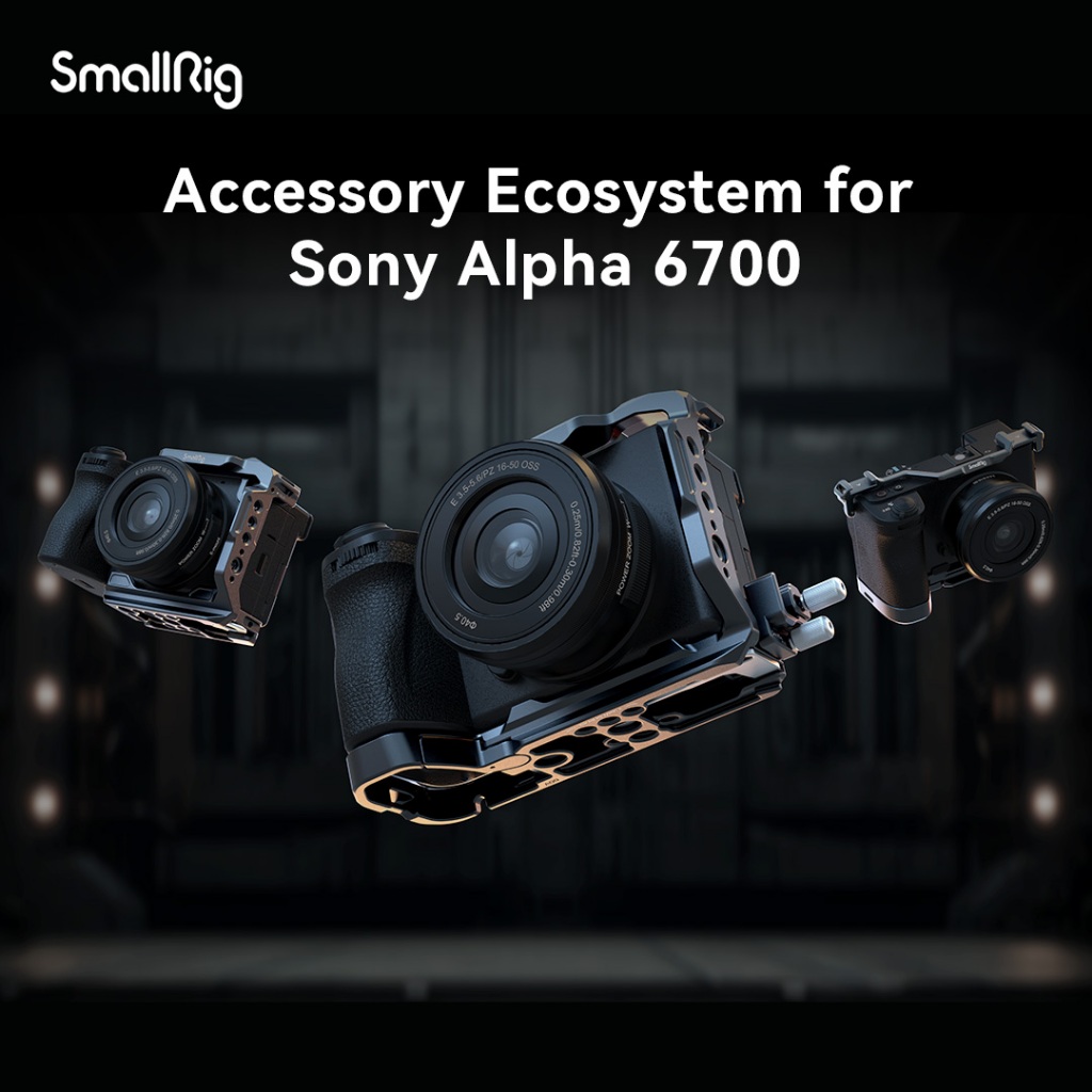 SmallRig Cage Kit for Sony Alpha 6700 #4336 #4337 #4338 #3750 #4339 ...