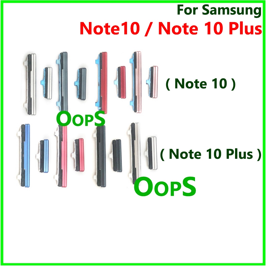 Note10 Plus Phone Power Volume On Off Button For Samsung Galaxy Note 10 ...