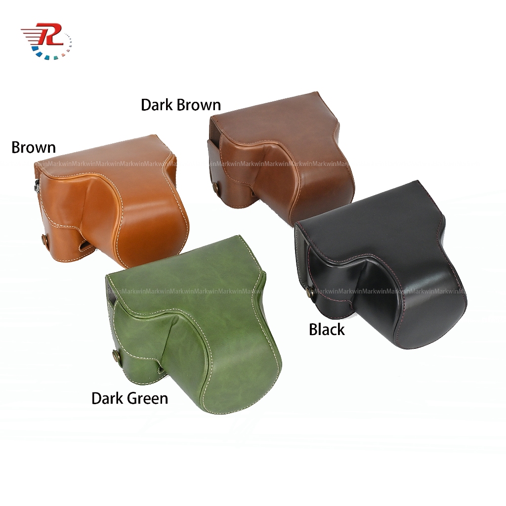 Sony A7CII Luxury Leather Camera Bag Case Pouch For Sony A7C II A7C2 ...