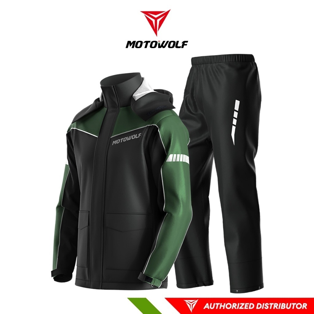MOTOWOLF V3 & V3B Raincoat & Pants (With Shoe Cover & Carrying Pouch ...