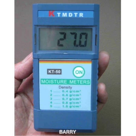 KT-50 Wood Moisture Meter Digital Timber Moisture Meter Lumber Tree ...