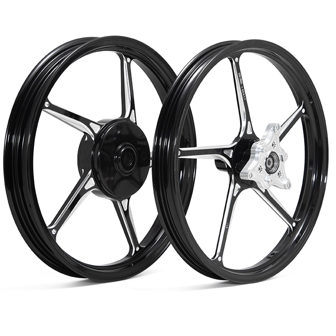 511 CNC Wheel 5 Spokes Suitable for Aerox 155 V1 NVX155 Front Disc ...