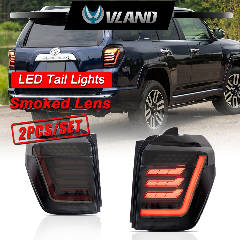 For 14-23 Toyota 4Runner 5th Gen (N280) Vland LED Tail Lights W/Start ...