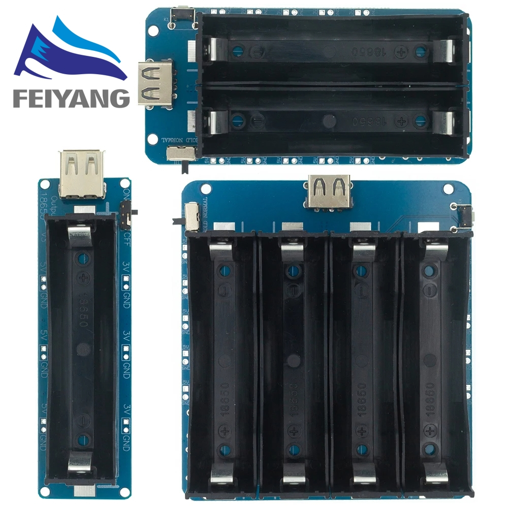 Two Voltage 18650 Lithium Battery Shield V8 Mobile Power Expansion ...