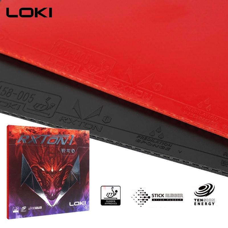 Origianl Loki Rxton 1 Table Tennis Rubber Sticky ITTF Approved Ping ...