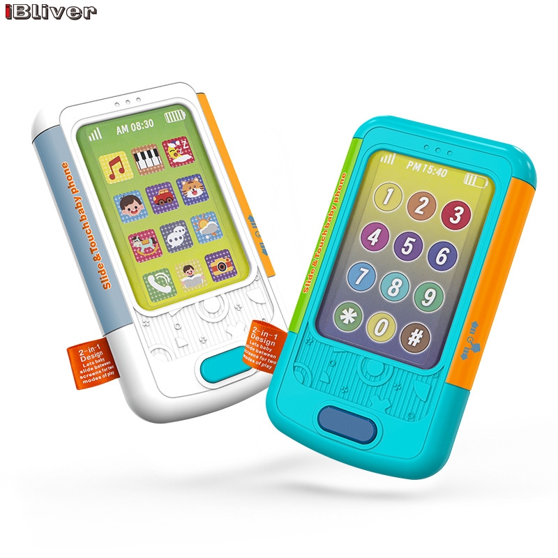 iBliver Baby Toys 6-12 Months, Cell Phone with Music and Learning ...
