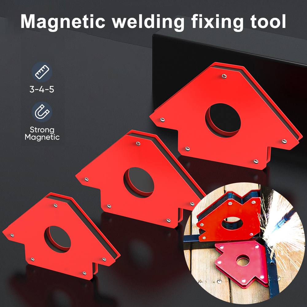 Fixed Angle Welding Magnet Set25Lbs Magnetic Welding Holder Arrow Shape ...