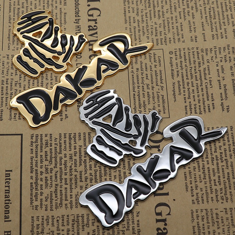 *READY STOCK*Personalized Metal DAKAR Car Logo SUV Rally Off-Road ...