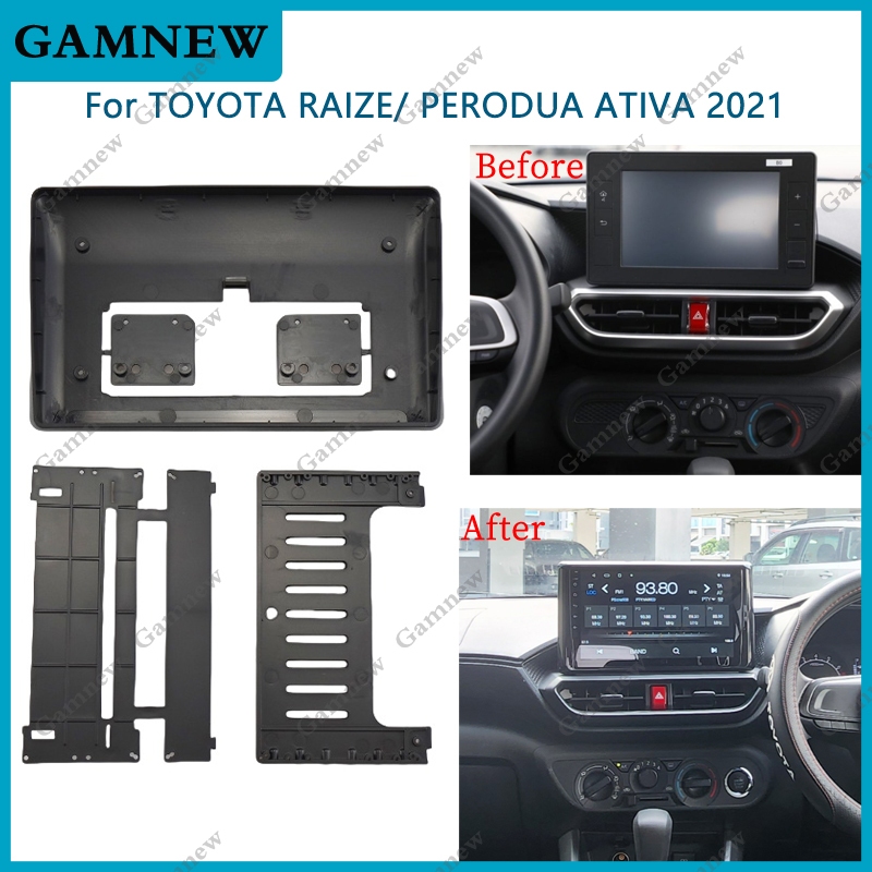 10 Inch Car Frame Fascia Adapter Android Radio Dash Fitting Panel Kit ...
