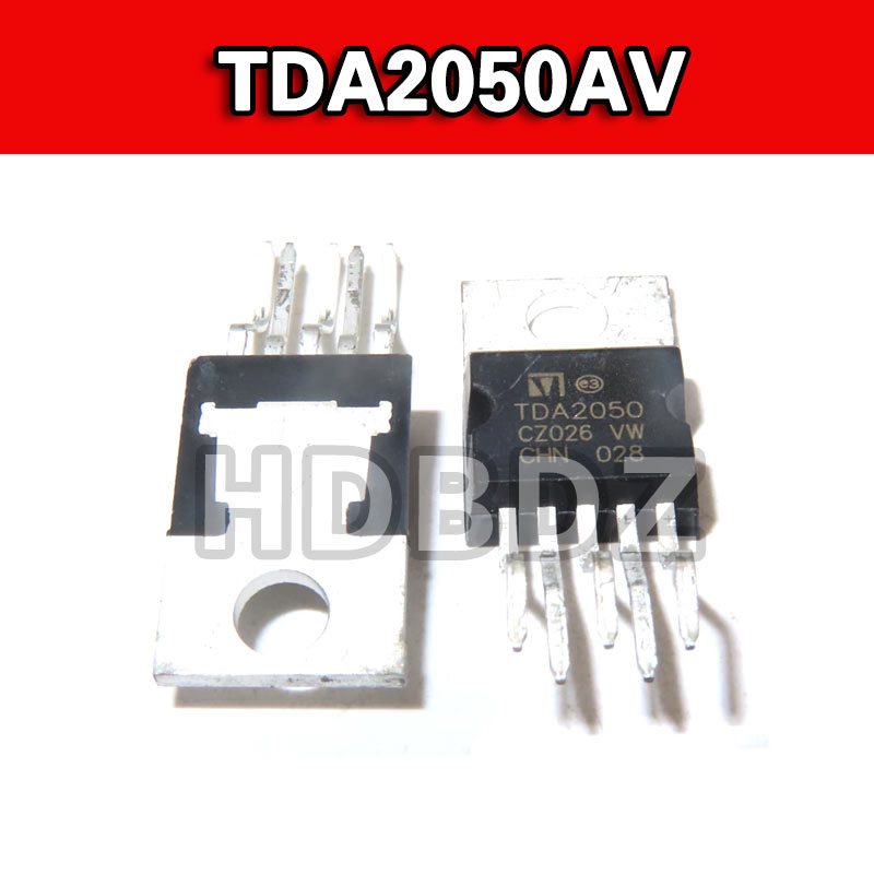 10pcs TDA2050 TO220-5 Audio Power Amplifier Chip Triode IC | Shopee ...