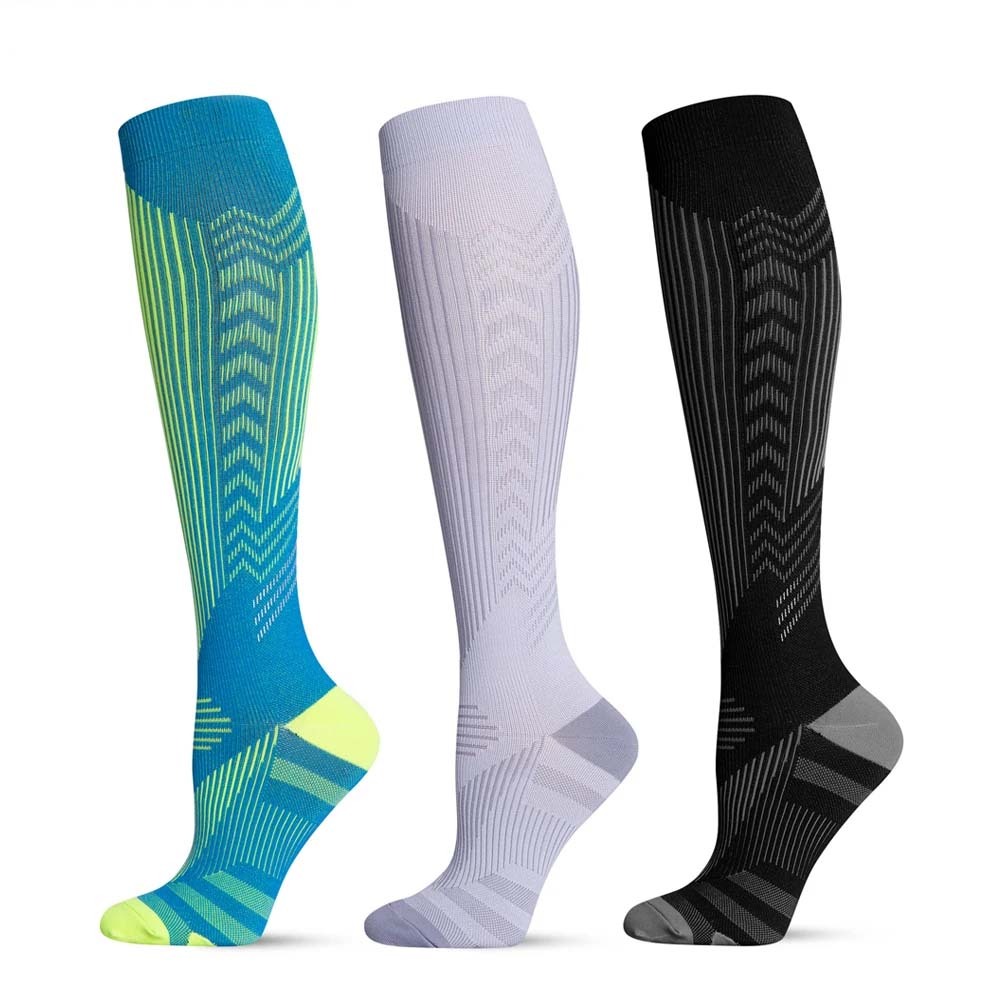 NEENCA 1Pair Compression Socks for Women & Men Circulation 15-20 mmHg ...