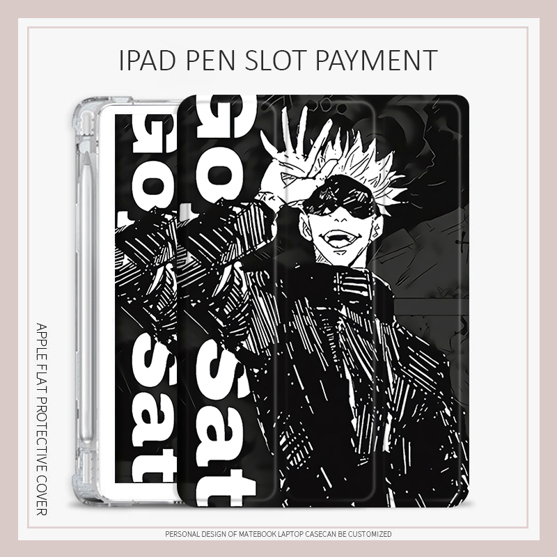 Jujutsu Kaisen case ipad 2017/18 mini 4 5 6 air 1 2 3 4 5 Gojo Satoru ...