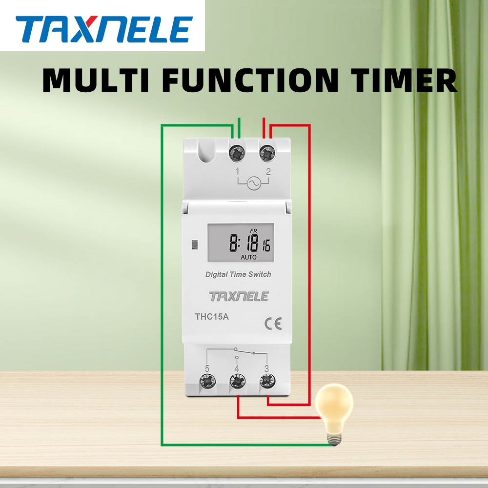 Electronic Weekly 7 Days Programmable Digital TIME SWITCH AC 220V 230V ...