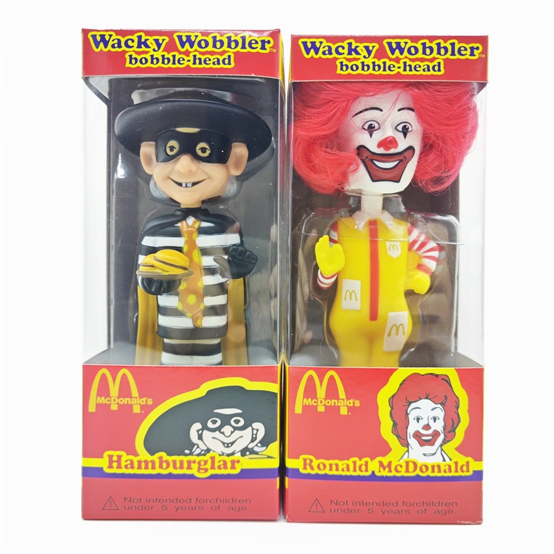 15-19cm McDonald's Cartoon Mascot Hamburglar Ronald McDonald Grimace ...