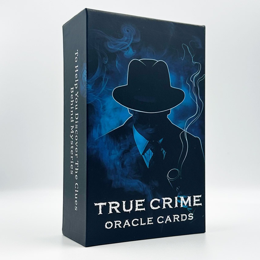 True Crime Oracle Deck, Tarot Cards for Beginners, 12x7cm Psychological ...