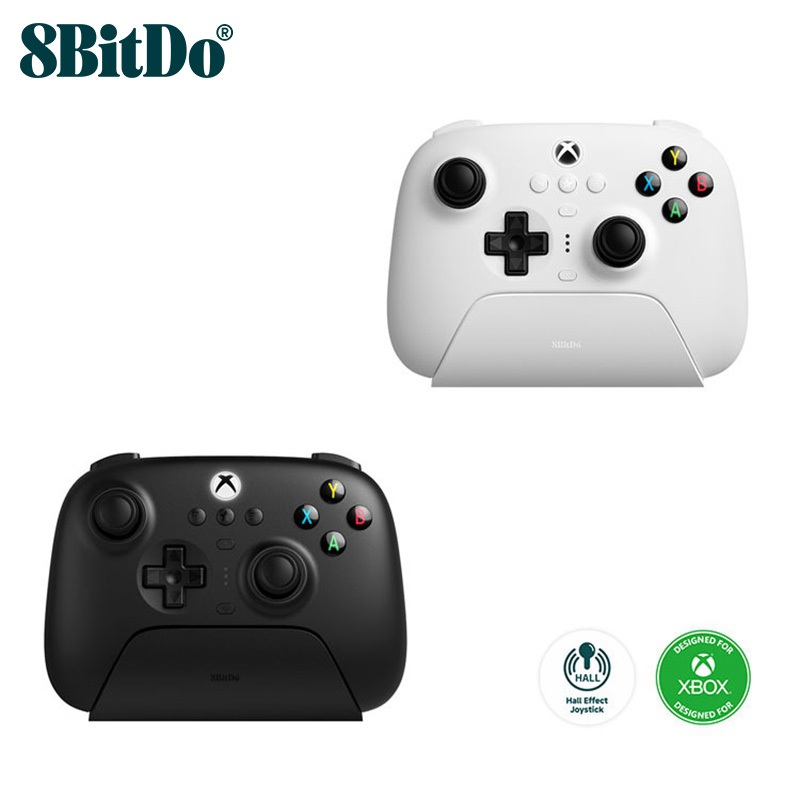 8BitDo Ultimate 3-mode Controller for Xbox Hall Effect Joysticks 2.4G Wireless Bluetooth Gamepad ...