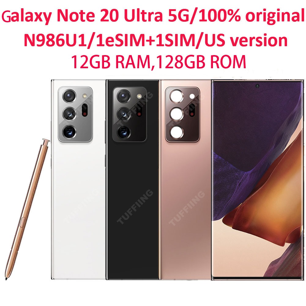 Galaxy Note20 Ultra N986U1 6.9inch 12GB RAM 128GB ROM Octa-Core ...