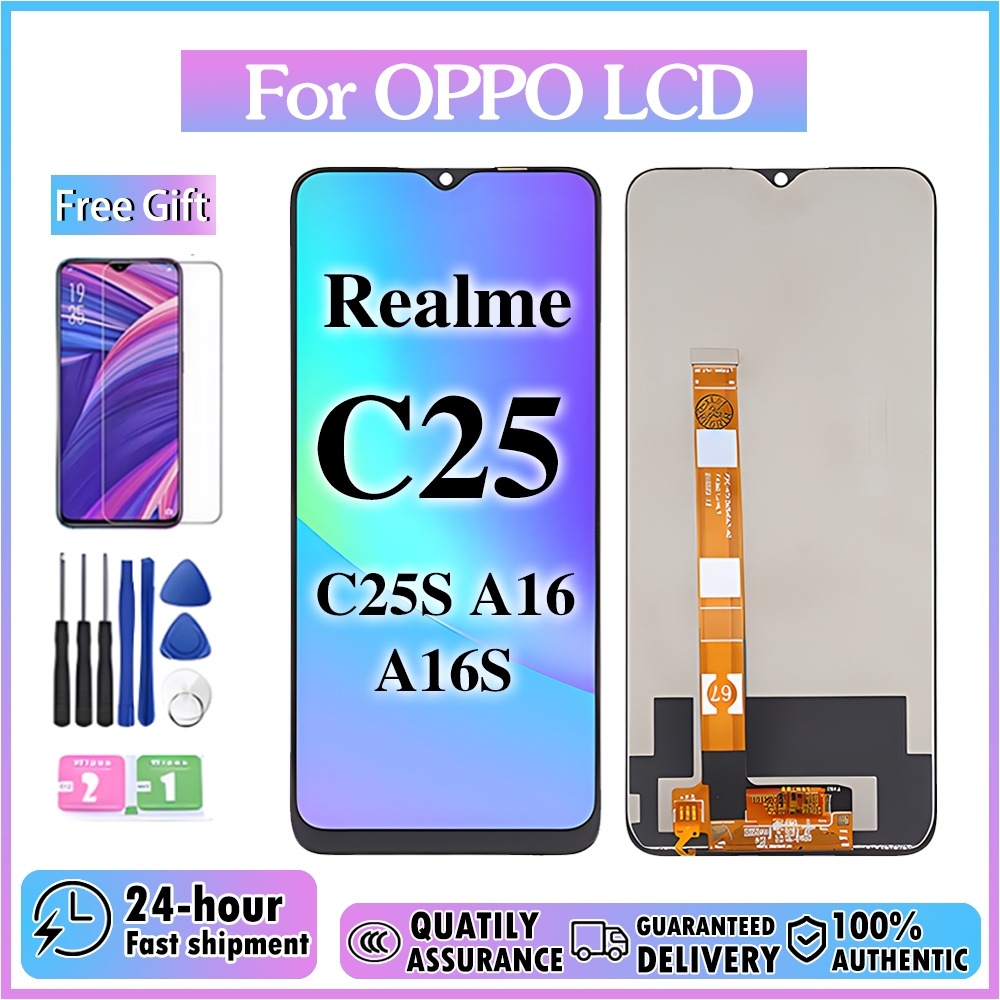 For OPPO Realme C25 C25S A16 A16S A54S A56 Narzo50A LCD touch screen digitizer | Shopee Philippines