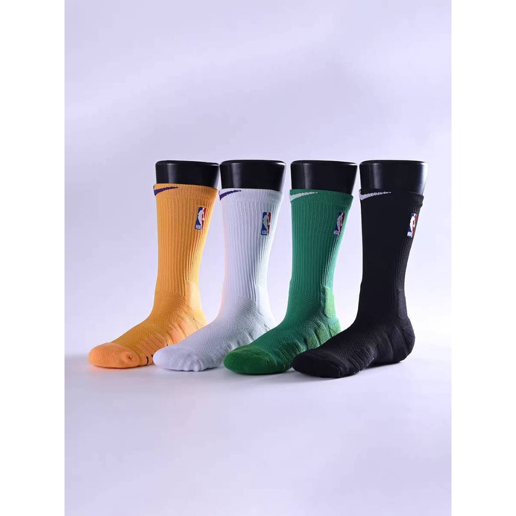 Embroidered Basketball Socks Men's High-Top High-Top Long Tube NBA ...