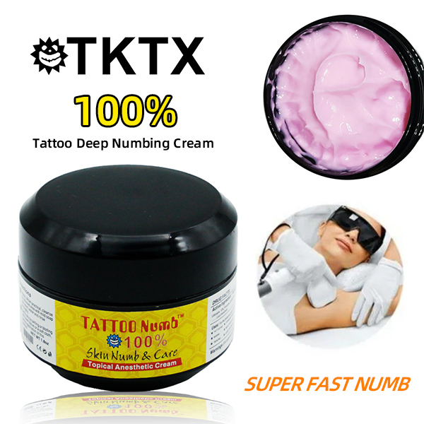 Topical Tattoo Numbing Cream 100% Body Anesthetic Numb Cream Piercing ...