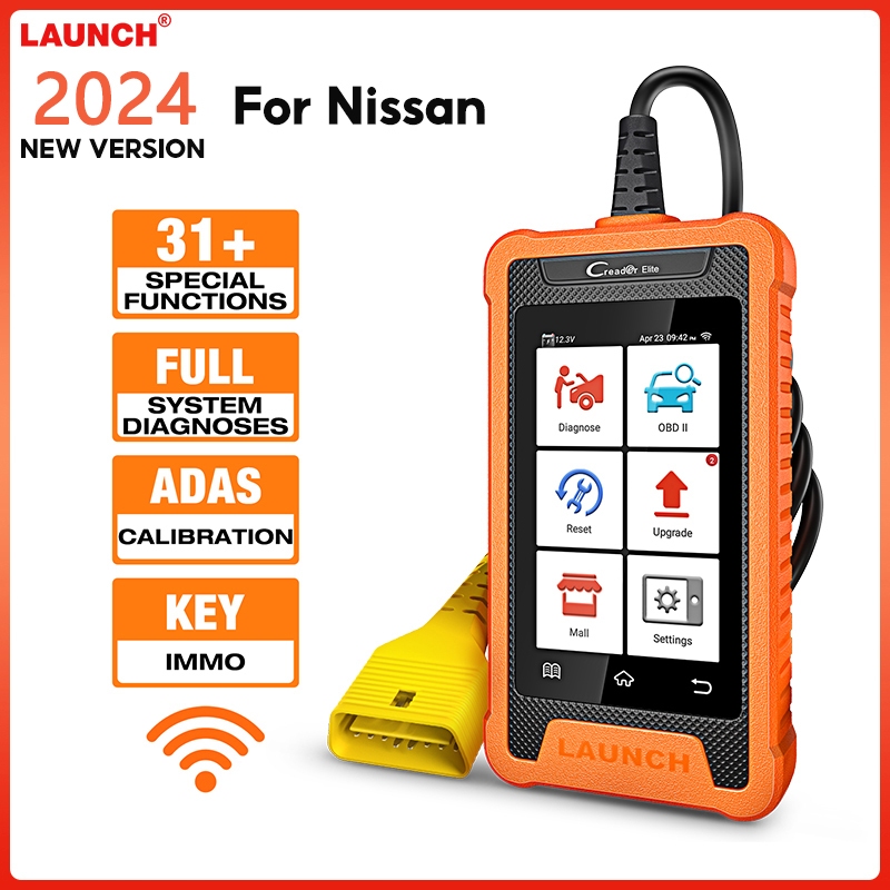 LAUNCH X431 Elite Car Full System Diagnostic Tools OBD2 Scanner Active ...