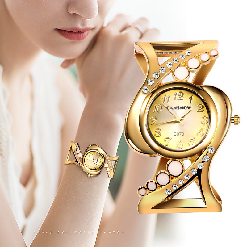 Ladies Bracelet Watch Creatively Shaped Luxury Casual Watch Women ...