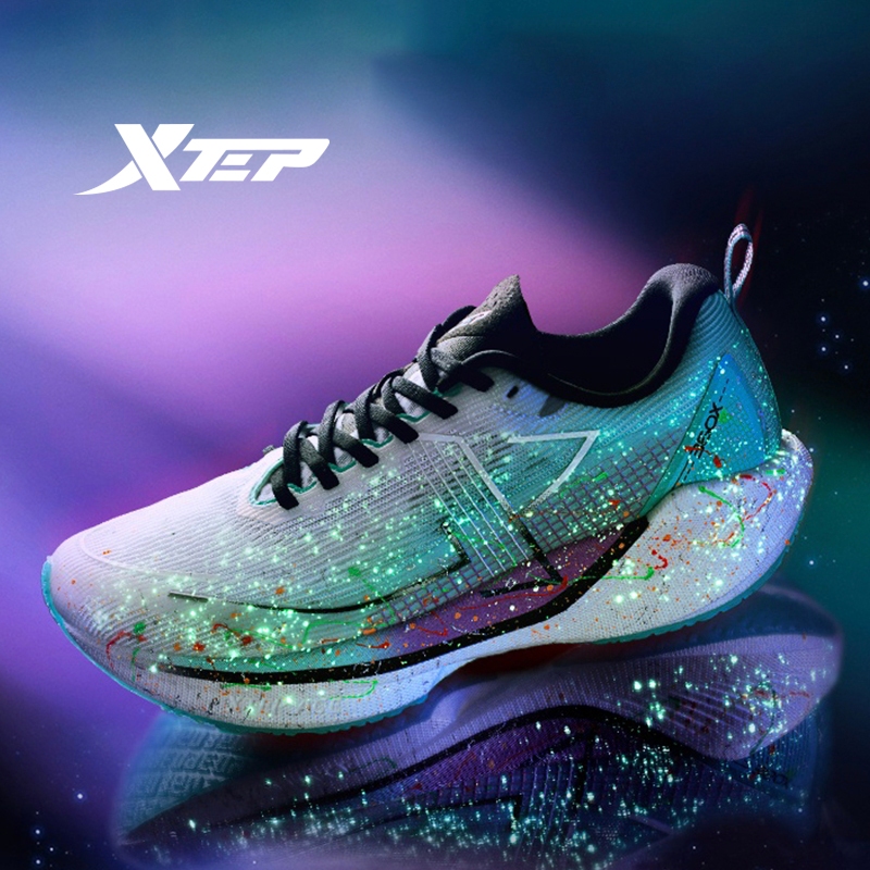 XTEP Men 360X Running Shoes Carbon Plate Nylon Fiberglass Board ...