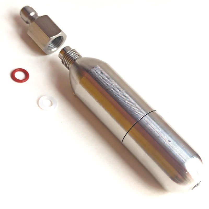 Refillable Co2 Cartridge Fast Charging kit for 8g 12g 16g Recycle ...