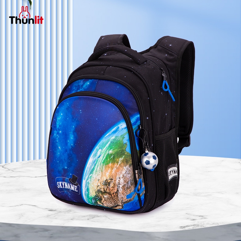 Thunlit Blue Earth Backpack 4-9 Years Old Kids Boys for Grades 1-3 ...