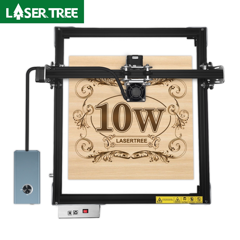 LASER TREE K1 Mini Laser Engraving Machine with 10W Laser Head Laser ...