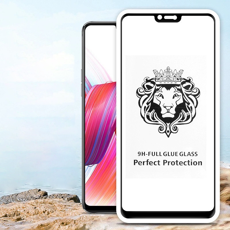 Lion Head Full Cover Tempered Glass Screen Protector For MOTO G100 G82 ...