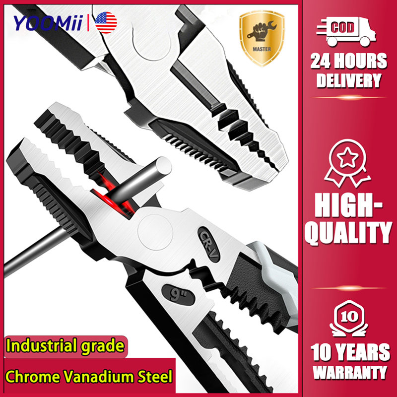 Pliers Industrial Grade Multi-function Wire Wire Stripper Diagonal ...