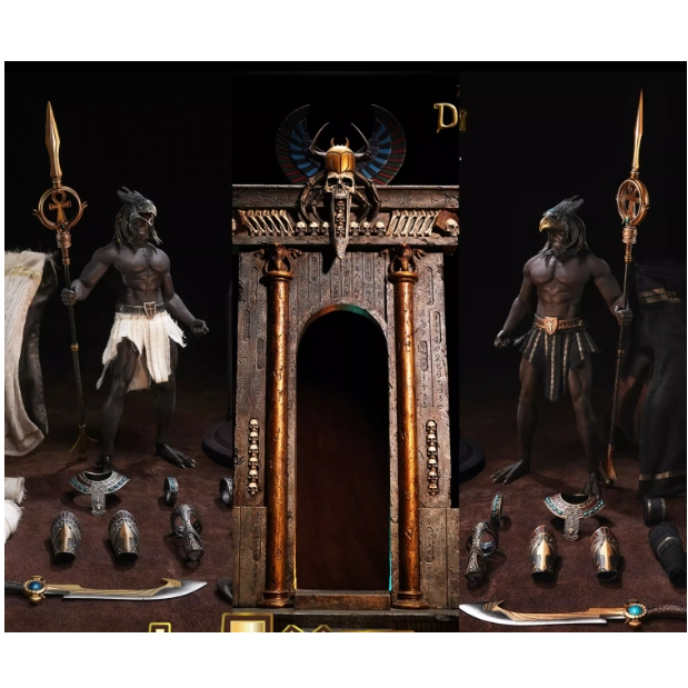 TBLeague 1/12 King and God of Vengeance Horus Egyptian Temple Platform ...