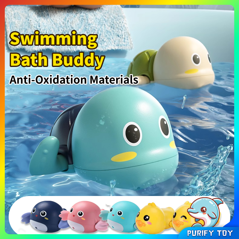 PURIFYN Baby Bath Toy Turtle Toys for Baby Water Toy Cute Animals ...