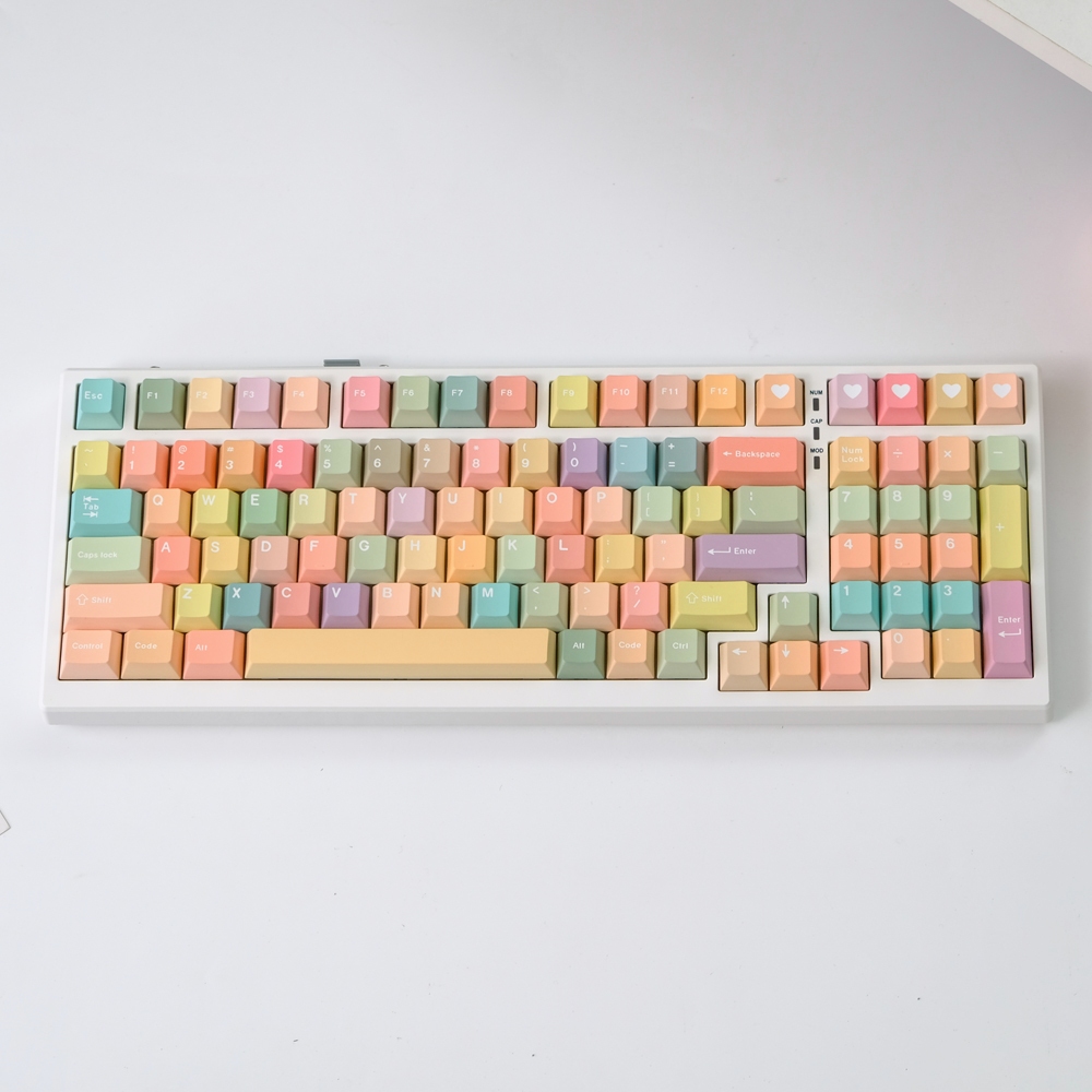 151 Keys Confectionary Keycaps Set Cherry Profile Colorful Cute Cool ...