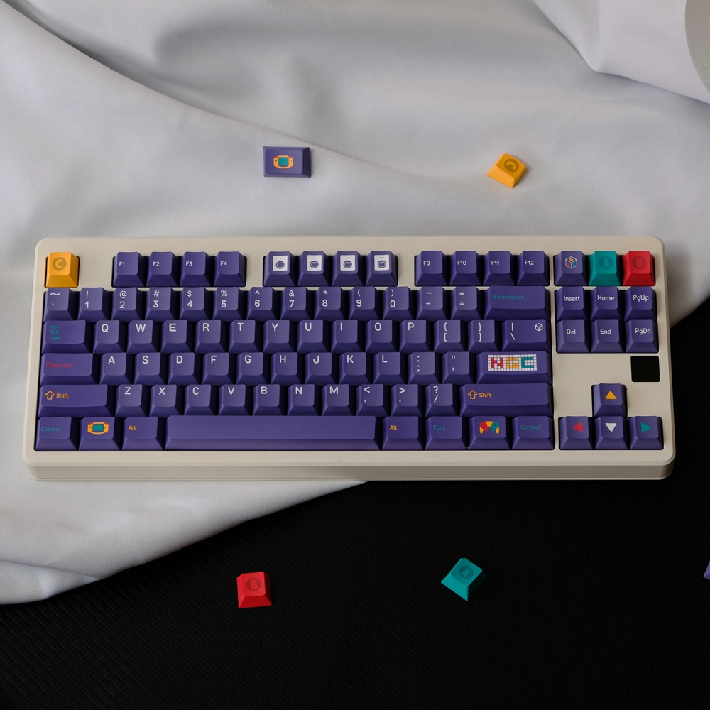 151 Keys NINTENDO GAMECUBE Theme Keycaps Set Cherry Profile NGC Cool ...