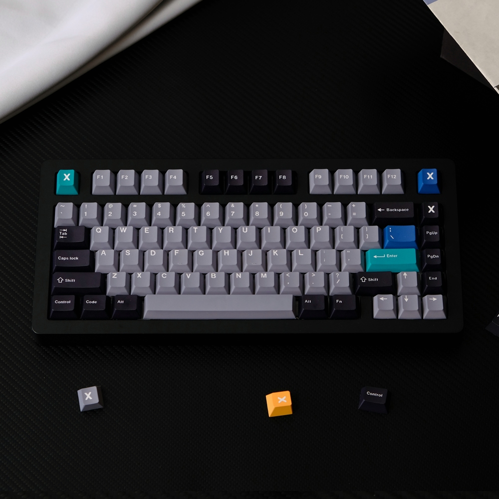 129 Keys Record Keycaps Set Cherry Profile Colorful Cute Cool Keycap ...