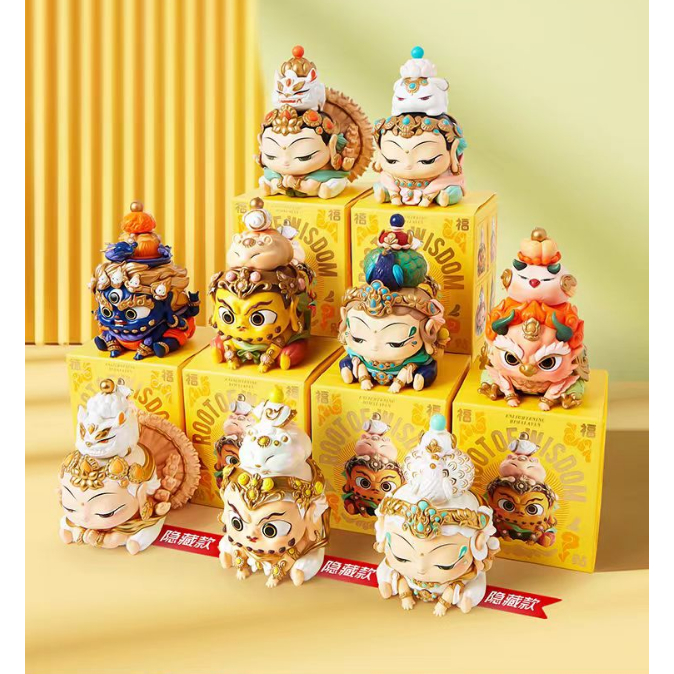 Zw [Genuine] Fufu Stickers Huigen Wujie Museum Dunhuang Bodhisattva ...