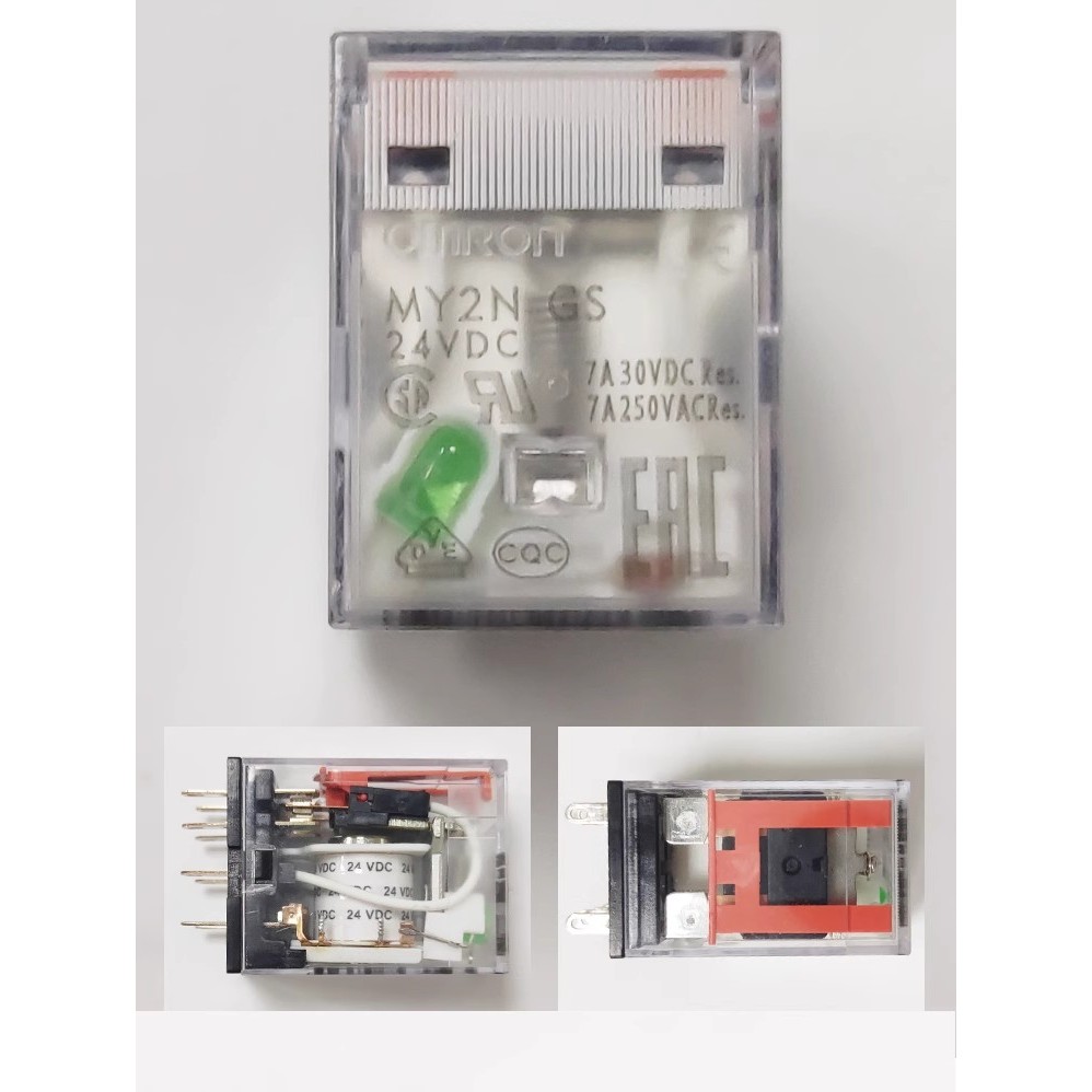 Omron Middle Relay MY4N-GS MY2N-GS DC24V 8 Pins 14 Pins AC220V New Style 4 | Shopee Philippines