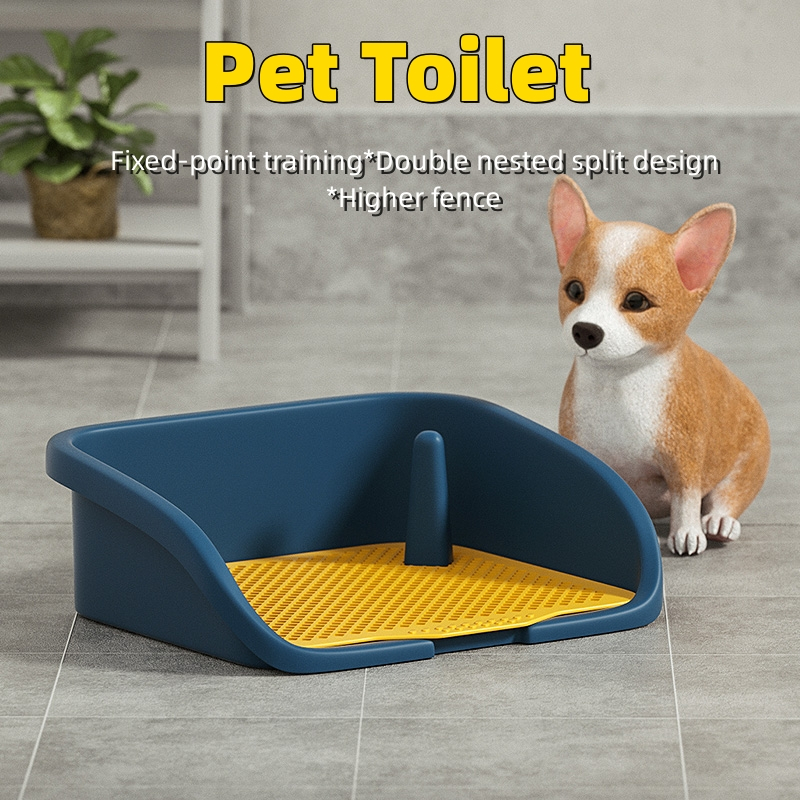 Dog Toilet Pet Toilet Dog Training Pot Fenced Toilet Training Potty Pet ...