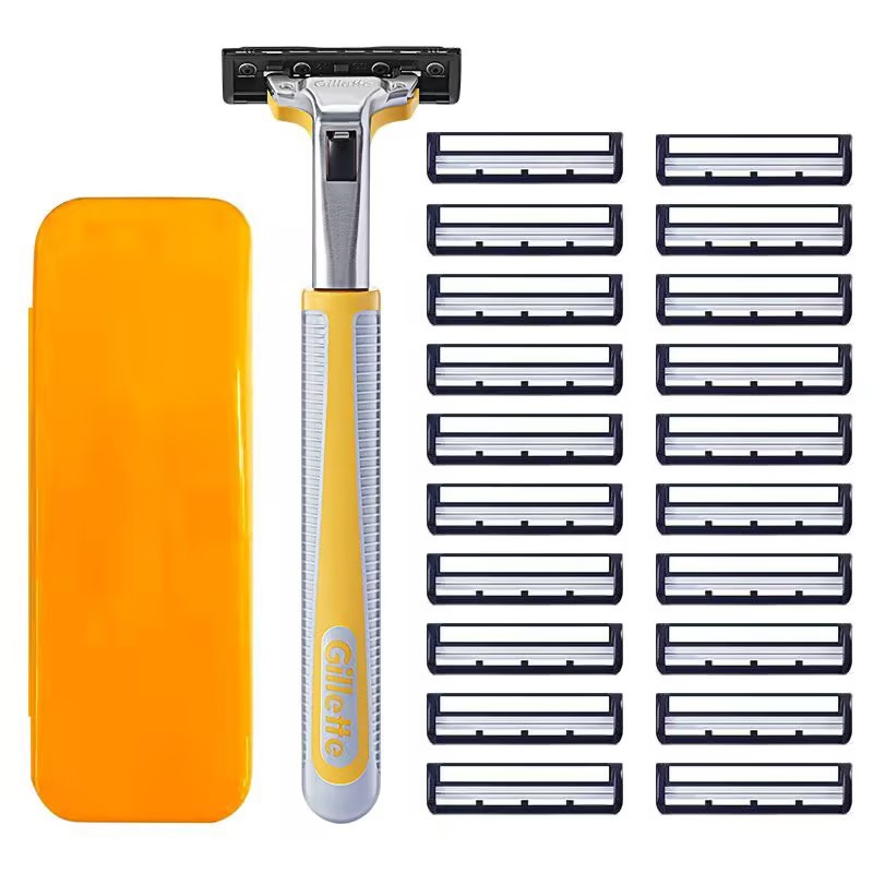 Gillette Vector 2nd Gen Razor 2 Layer Blades Shaving Razor For Men ...