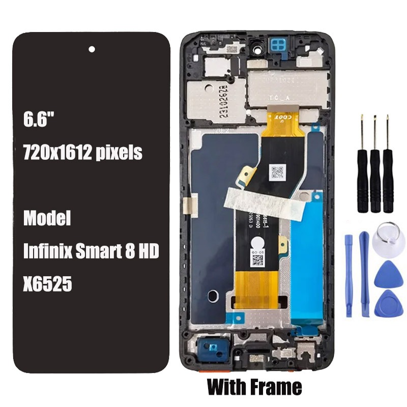 For Infinix Smart 8 Smart 8 HD Smart 8 Plus Smart 8 Pro LCD Display ...