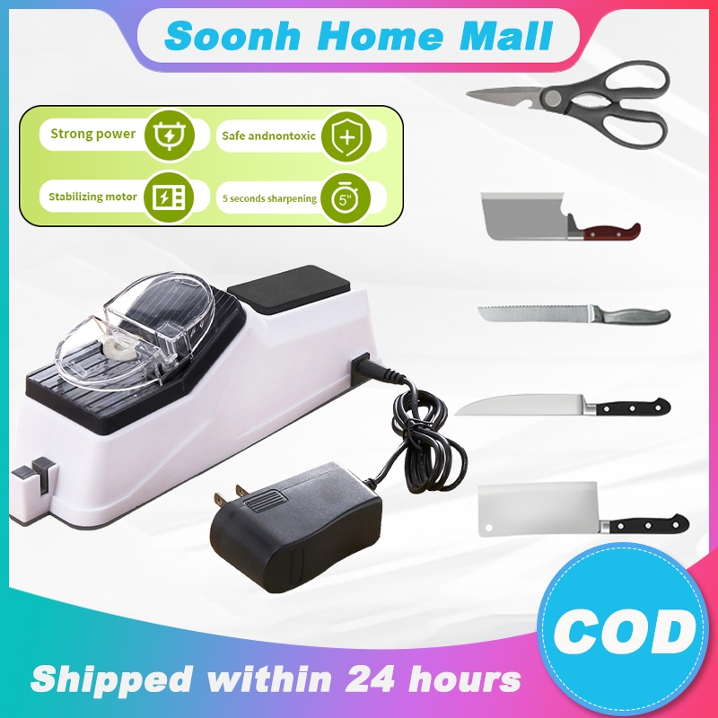 Multifunction Home Electric Knife Sharpener Automatic Blade Stone ...
