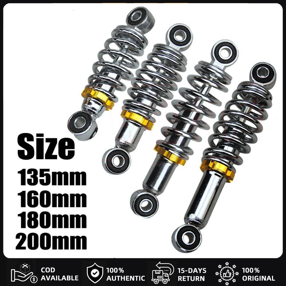 2Pcs Universal High Performance 135mm/160mm/180mm/200mm Rear Shock ...
