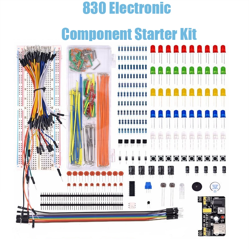 KLYSTR Arduino Kit 830 Breadboard Set Tie-points Breadboard Set ...