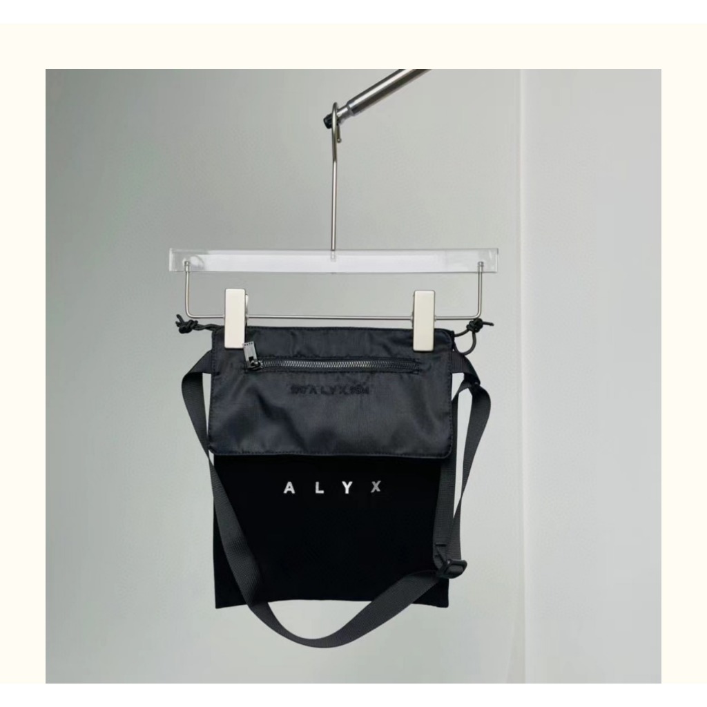 Alyx shoulder bag letter logo embroidery design bag fashion brand bag ...