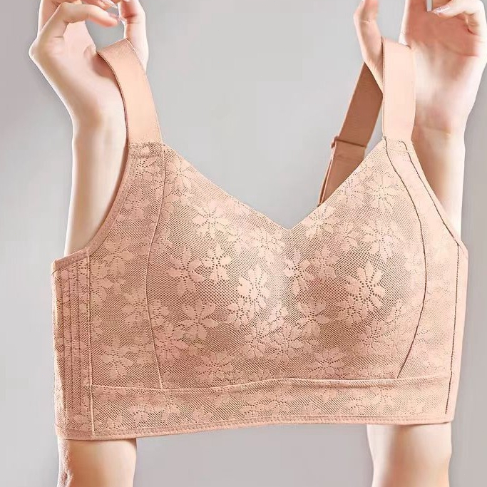 Underwear Women's Thin Style Big Breasts Show Small Receiving Side ...